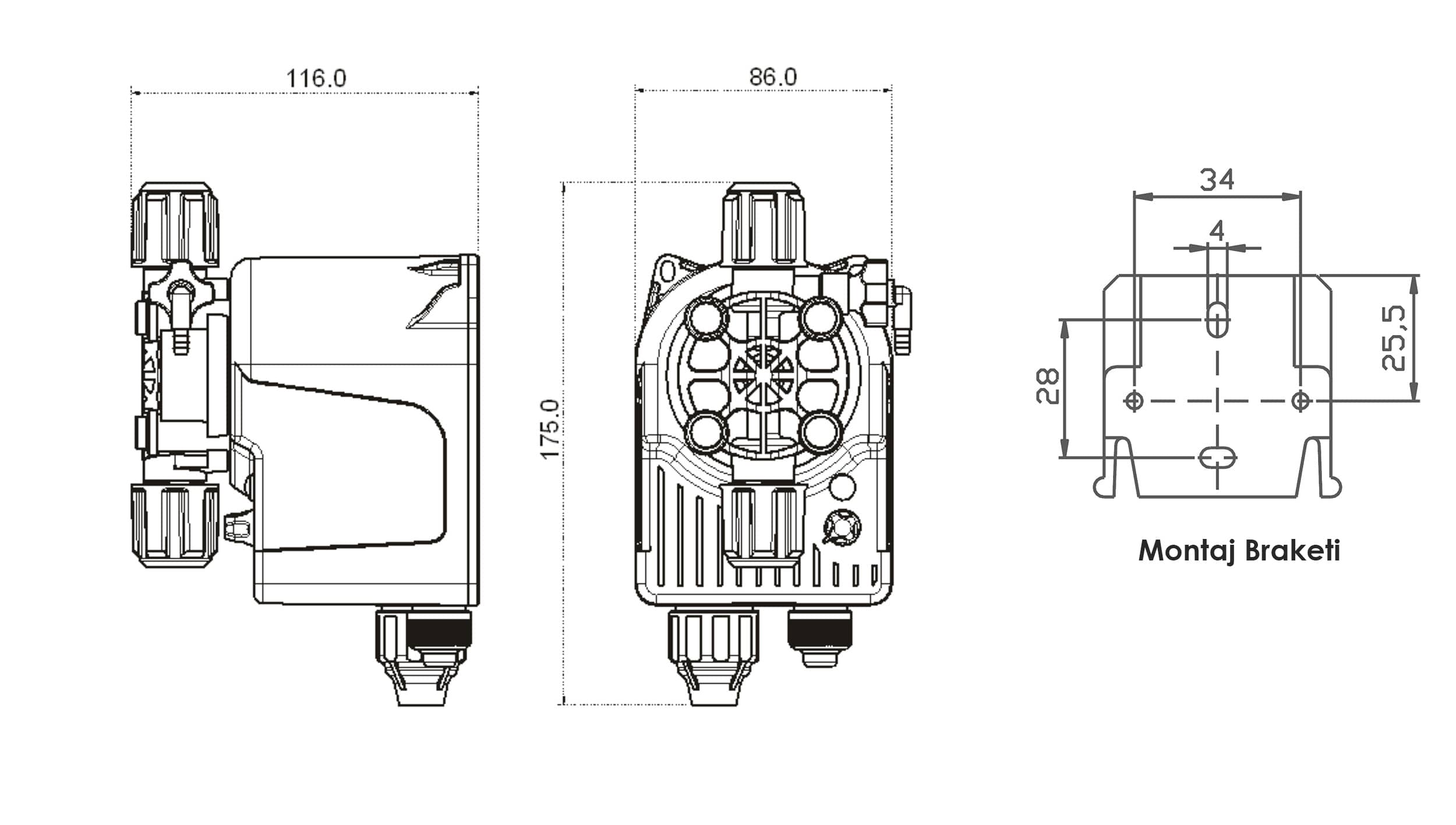 Seko Invikta KCL 630 Dozaj Pompası - Sanayi Tipi Ro Su Arıtma Sistemleri